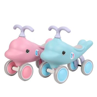 China Kids Balance Bike 4 Wheel Ride On Car for 1-5 Years Old No Pedal 2.2kg Lightweight for sale
