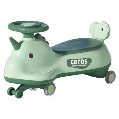 China Anti-Rollover Flash Wheel Swing Ride On Scooter Car for Kids 69x25x32cm 3.5kg for sale