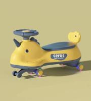 China Anti-Rollover Flash Wheel Swing Ride On Scooter Car for Kids 69x25x32cm 3.5kg for sale