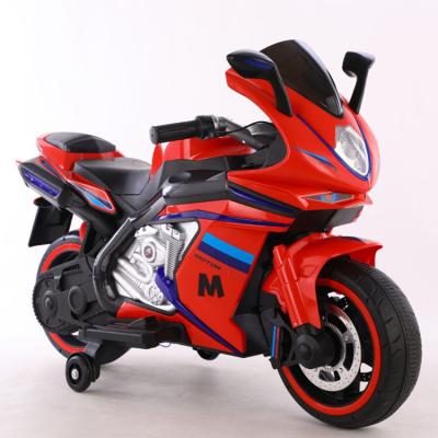 China Kids Electric Ride On Motorcycle 12V 4.5AH Battery for Ages 2-8 with Music and Lights for sale