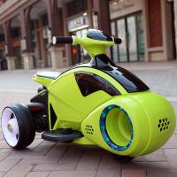 China Children Electric Ride On Motorcycle 3 Wheel 6V Battery Powered Toy Car with Music Flashing Wheels for Kids Age 3-8 for sale