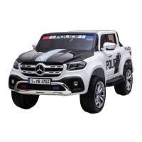 China Licensed Police Car 12V Kids Ride On with 2.4G Remote Control Two Seats 141cm for sale