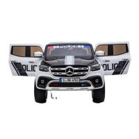China Licensed Police Car 12V Kids Ride On with 2.4G Remote Control Two Seats 141cm for sale