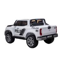China Licensed Police Car 12V Kids Ride On with 2.4G Remote Control Two Seats 141cm for sale