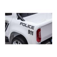 China Licensed Police Car 12V Kids Ride On with 2.4G Remote Control Two Seats 141cm for sale