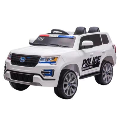 China 2 Seater Children Electric Ride On Car 12V 390 Motor with Parental Remote White for sale