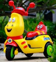China 6V 4.5AH Children Electric Ride On Tricycle with Early Education Music for 2-7 Years for sale