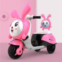 China 6V Kids Ride On Motorcycle Toy Car with Colorful Flash Music for Ages 1-5 for sale