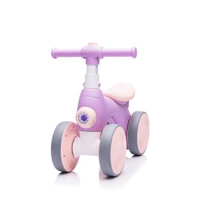 China Kids 4 Wheel Balance Bike with Music and Bubble Device for 1-6 Years Old 56x30x45cm for sale
