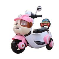 China Three Wheeled Kids Electric Motorcycle Ride On Toy with Light Music 6V Battery 8-10 Hour Charging for sale