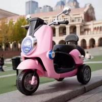 China Electric Kids Ride On Motorcycle 3 Wheel Unisex Battery Powered Car for 2-8 Years 6V4.5AH for sale