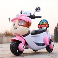 China 494PCS Kids Electric Motorcycle Tricycle Ride On Car 6V4.5 Battery for Ages 2-5 for sale