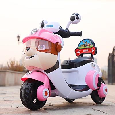 China 494PCS Kids Electric Motorcycle Tricycle Ride On Car 6V4.5 Battery for Ages 2-5 for sale
