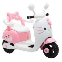 China 3 Wheel Kids Electric Ride On Motorcycle 6V Battery Powered Car for Ages 5-7 Pink for sale