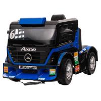 China Licensed Ride On Toy Truck Car for Kids with Trailer 6 Wheels 12V 7A Battery PP Plastic for sale