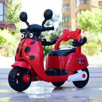 China Plastic Electric Ride On Motorcycle for Kids 6V Battery with Lights Music Ages 2-8 for sale