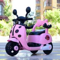 China Plastic Electric Ride On Motorcycle for Kids 6V Battery with Lights Music Ages 2-8 for sale