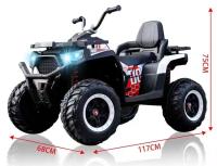 China 12V Kids Electric Ride On ATV Car 4WD for Ages 3-8 Years with 390 Motor for sale