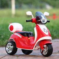 China 6.5kg Baby Color Cartoon Tricycle with 6V4.5AH Battery Gorgeous Lights Ride On Toy for sale