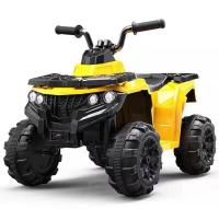 China Double Drive 4 Wheel Beach Off Road ATV Ride On Toy Car for Kids 6V Battery PP Plastic for sale
