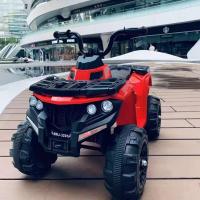 China Double Drive 4 Wheel Beach Off Road ATV Ride On Toy Car for Kids 6V Battery PP Plastic for sale