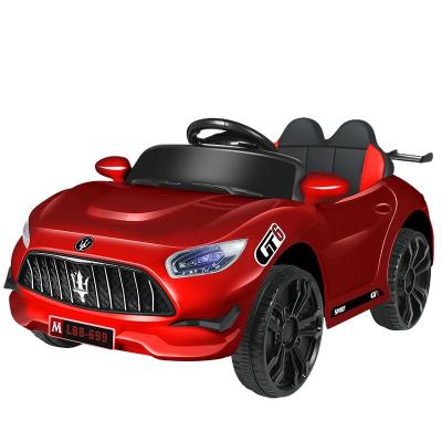 China Battery Powered Ride On Toy with Remote Control LED Electric Car for Kids 6V4 for sale