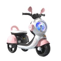 China Red 6V Battery Powered Ride On Motorcycle Toy Car for Kids Ages 2-8 79x36x40cm for sale