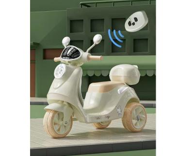 China 6V Electric Ride On Motorcycle for Kids Ages 2-8 with Bluetooth Music and Early Education for sale