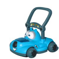 China Plastic Kids Ride On Push Car with Canopy No Motor Custom Design Pink Blue White 87x46x71cm for sale