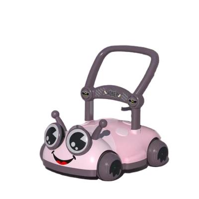 China PP Plastic Baby Walker Ride On Car with 4 PU Wheels 85x46x71cm Carton Size for sale