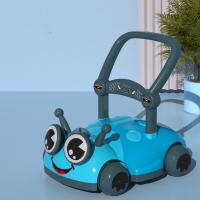 China PP Plastic Baby Walker Ride On Car with 4 PU Wheels 85x46x71cm Carton Size for sale