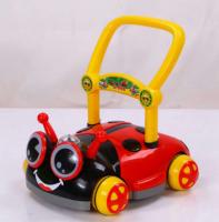 China PP Plastic Baby Walker Ride On Car with 4 PU Wheels 85x46x71cm Carton Size for sale
