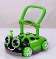 China PP Plastic Baby Walker Ride On Car with 4 PU Wheels 85x46x71cm Carton Size for sale