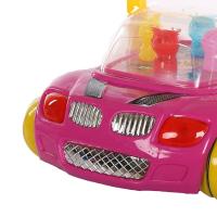 China Musical Rubber Wheel Baby Walker Ride On Toy for Kids 0-3 Years with 4 PU Wheels for sale