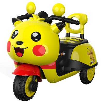 China 6V Electric Ride On Motorcycle Car for Kids with MP3 LED Lights Ages 3-8 for sale