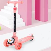 China Big Wheel Kids Scooter with Seat 15.2kg Net Weight 60kg Load Capacity Unisex Ride On Toy for sale