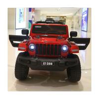 China 12V 4 Wheel Electric Ride On Car for Kids 2 Seater Remote Control Rechargeable Toy Car 117x63x73cm for sale