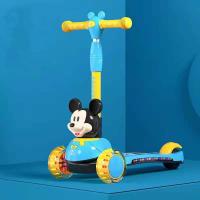 China Foldable Non-Slip Pedal Ride On Scooter Car for Kids 3-8 Years 80x30x55cm for sale