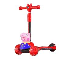 China SMG 3 Wheel Ride On Scooter Car for Kids 2-6 Years with Folding Stand Battery Powered for sale
