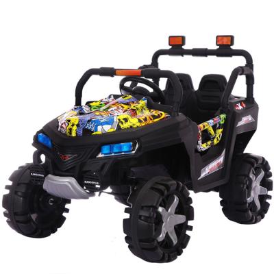 China 12V Kids Electric Ride On Car with 380 Dual Motor for Ages 3-8 Outdoor Driving Toy for sale