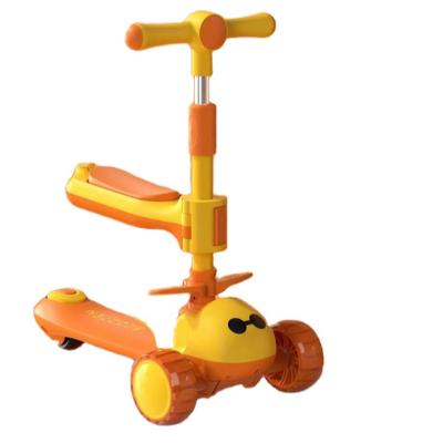 China 3 in 1 Multi-function Baby Walker Ride On Scooter Car for Kids 59x31x62cm Battery Powered for sale