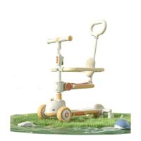China Foldable Push Handle Ride On Car Scooter with Music Lighting 23kg GW 21kg NW for sale