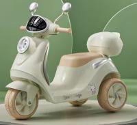 China 6V Kids Electric Motorcycle Ride On Toy with Music Early Education 3 Wheels N.W 6.5kg for sale