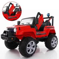 China 12V Kids Electric Ride On Car with Remote Control 4WD Double Door Music Early Education Toy for sale