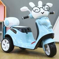 China Plastic PP Children Electric Ride On Car 380 Motor 6V Battery Early Education Music Lights for sale