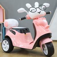 China Plastic PP Children Electric Ride On Car 380 Motor 6V Battery Early Education Music Lights for sale