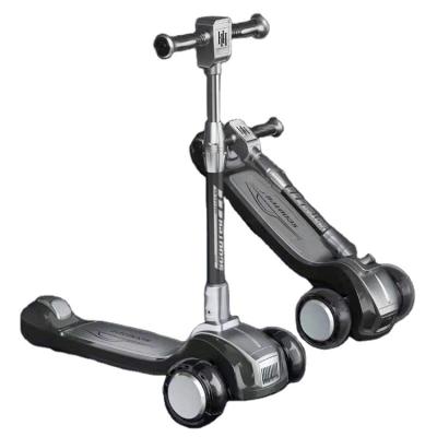 China Adjustable Folding Kids Scooter 50kg Max Load 3 Wheel PU Lightweight Ride On Toy for sale
