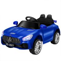 China Oversized Kids Ride On Car 12v4.5 Battery PP Plastic Two Seats Early Education Toy for sale