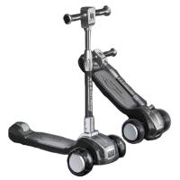 China 3 Wheel PU Folding Ride On Scooter Car for Kids 2-7 Years 50kg Max Load for sale