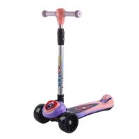 China Kids Folding Scooter with Music and LED Lights for Ages 2-4 Years 60kg Load Capacity for sale